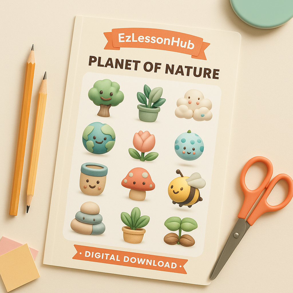 ESL Digital Stickers Pack | EzLessonHub 2025